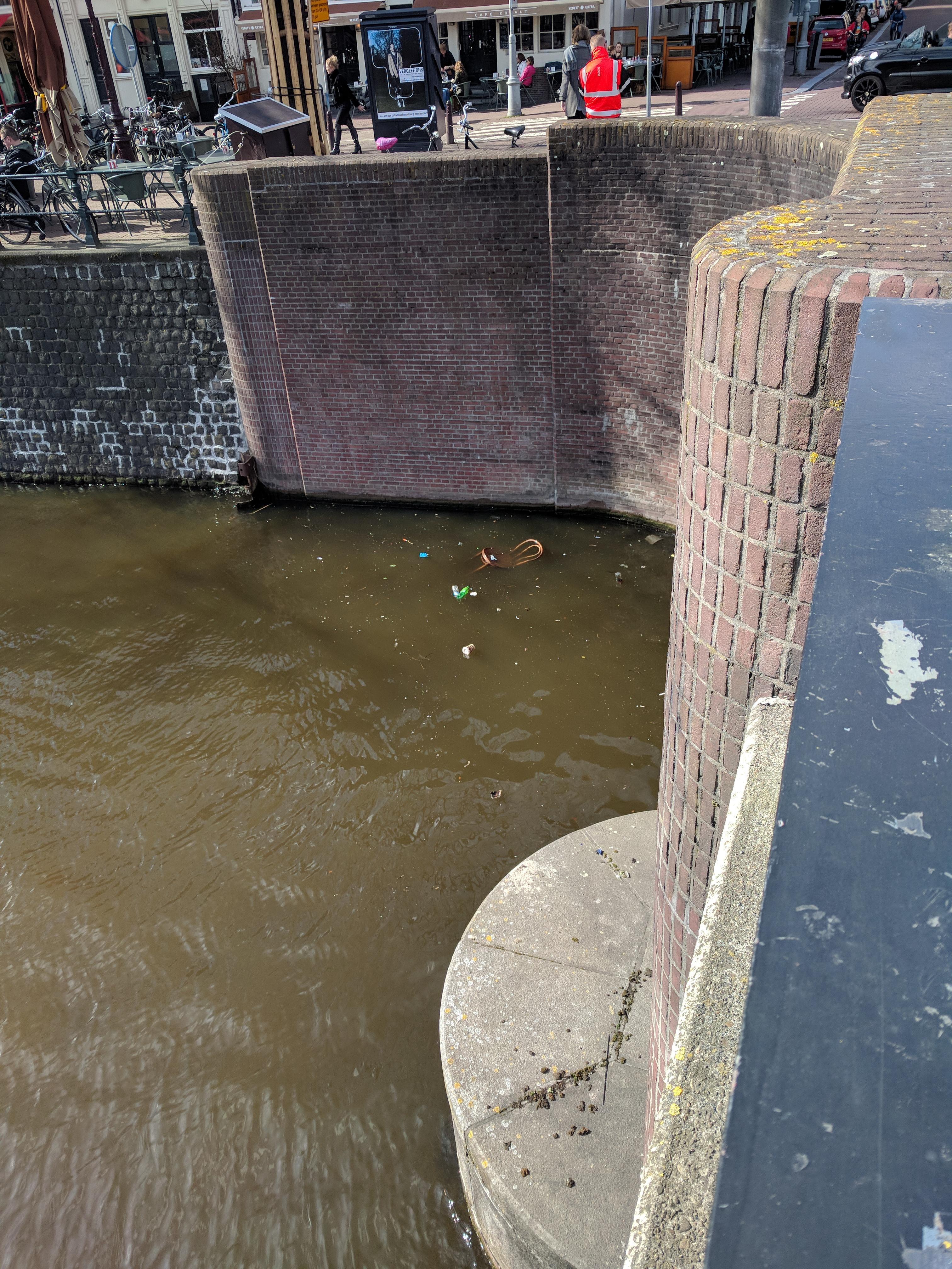 On its way down in Amsterdam | Scrolller