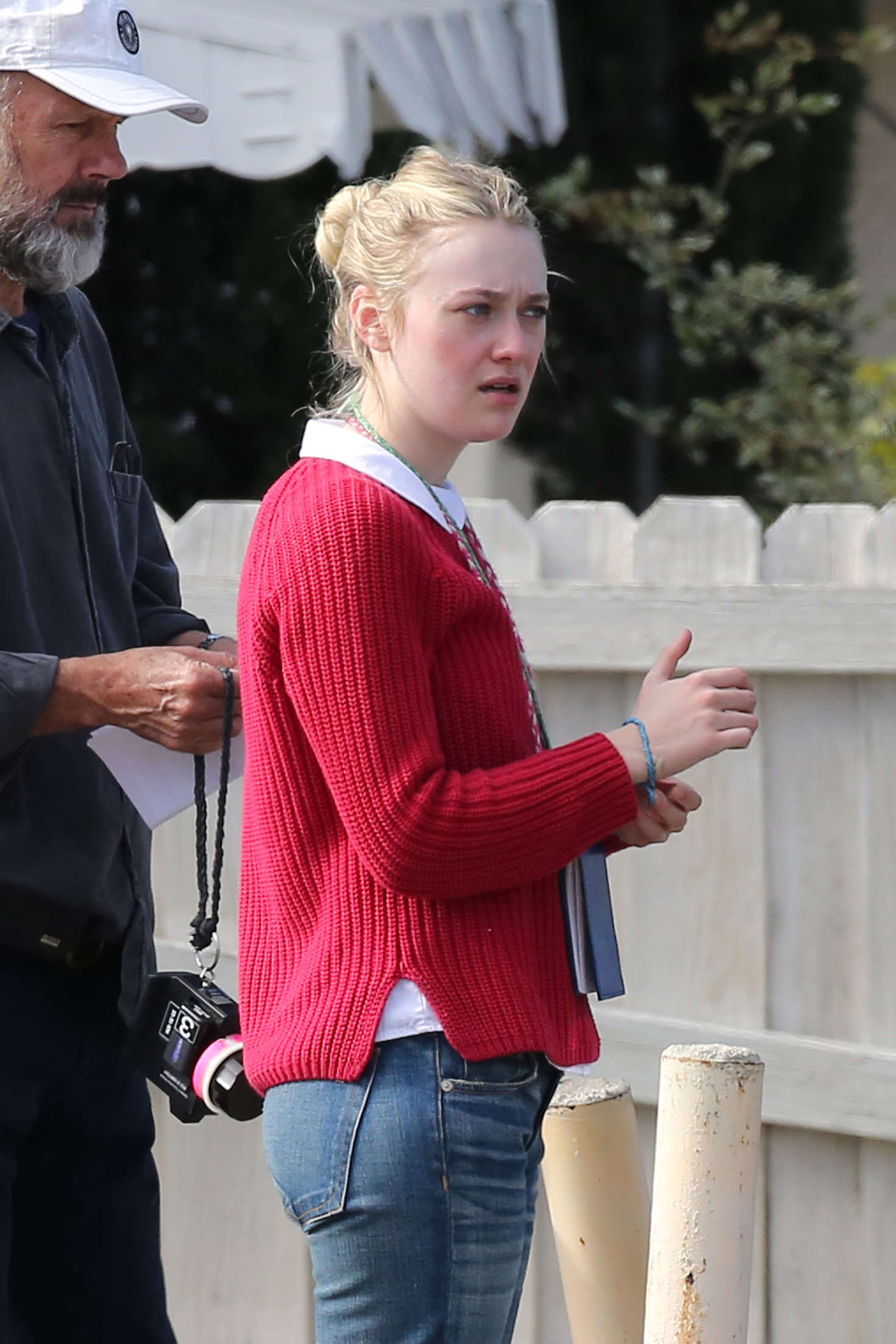 On set candid. | Scrolller