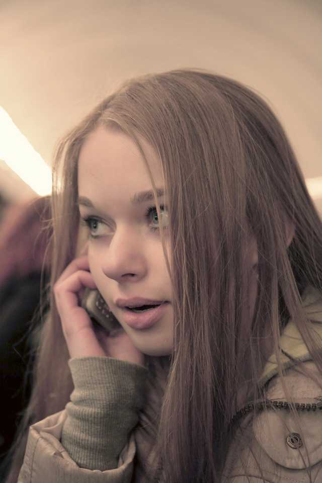 On the phone | Scrolller