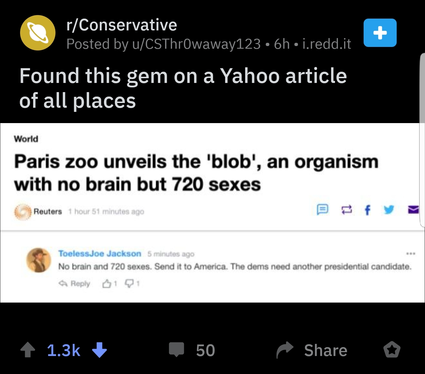 One joke | Scrolller