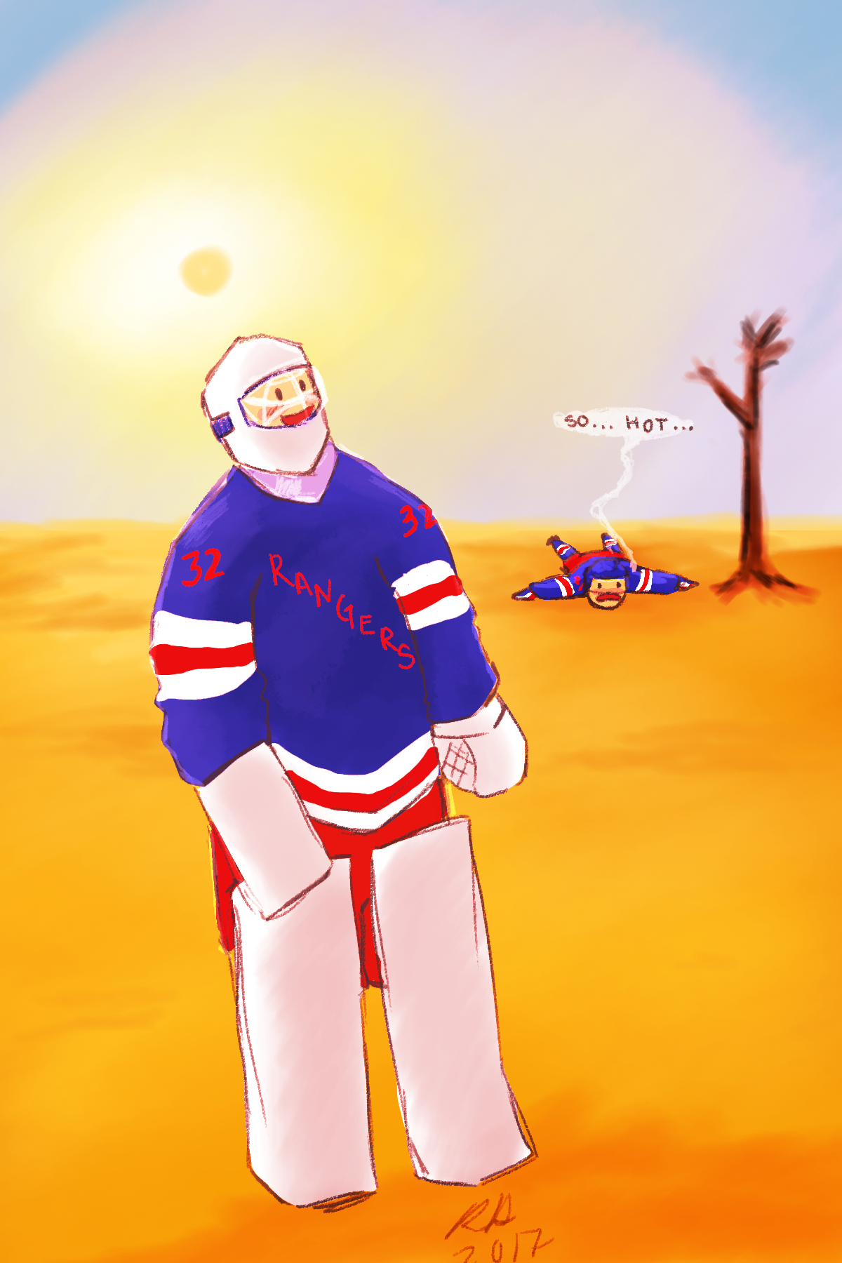 One more drawing to say goodbye :( | Scrolller