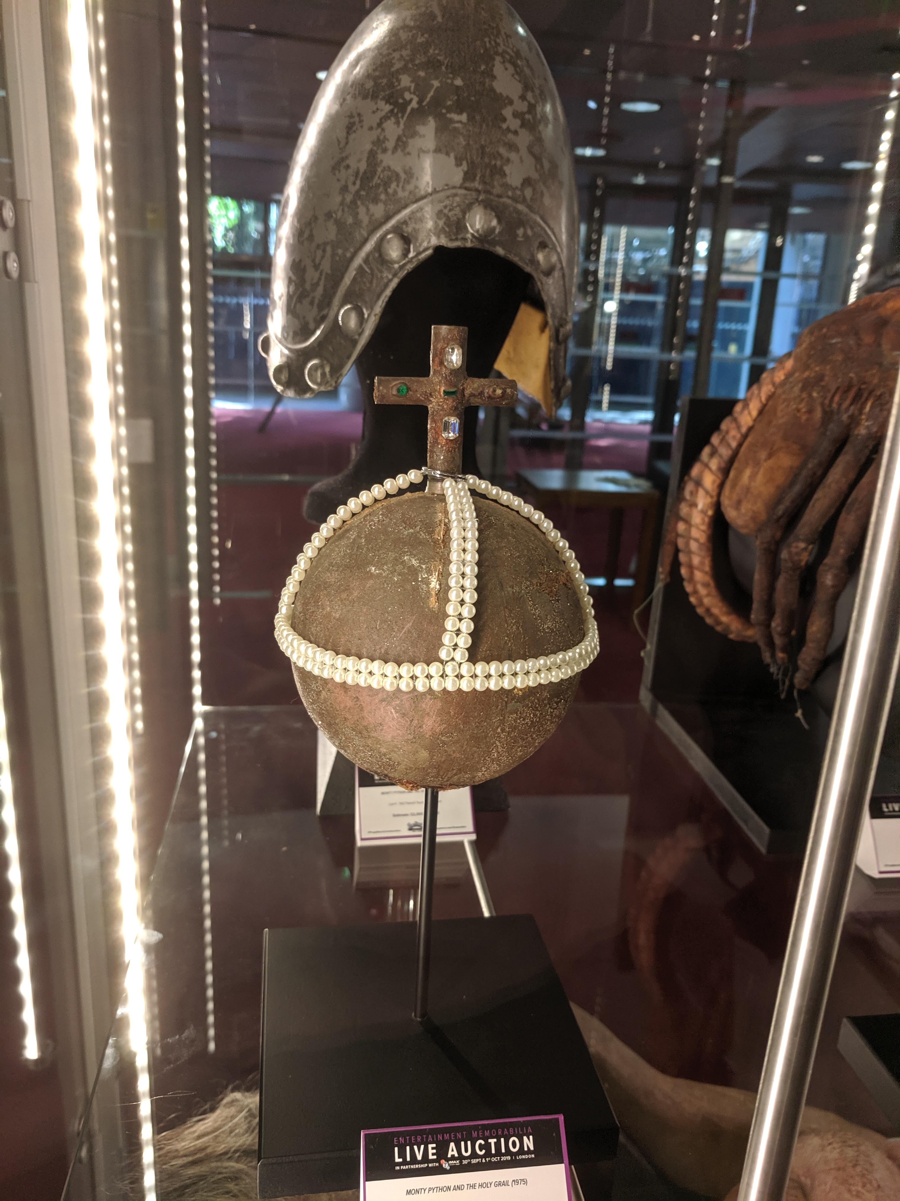 One!.. Two!... Five! - Holy Hand Grenade on Display at the BFI IMAX | Scrolller