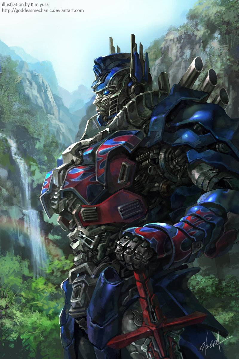 'Optimus Prime' by Yura Kim | Scrolller