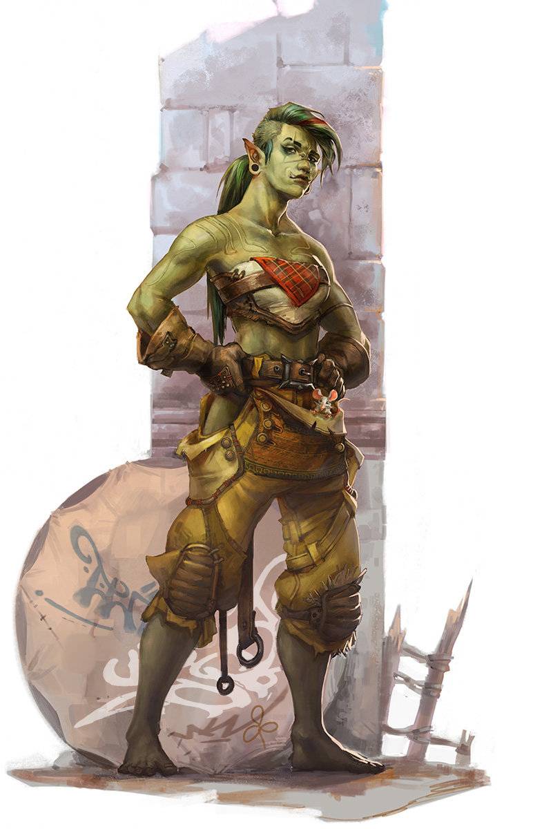 Ork Gal by Joanna Wolska | Scrolller