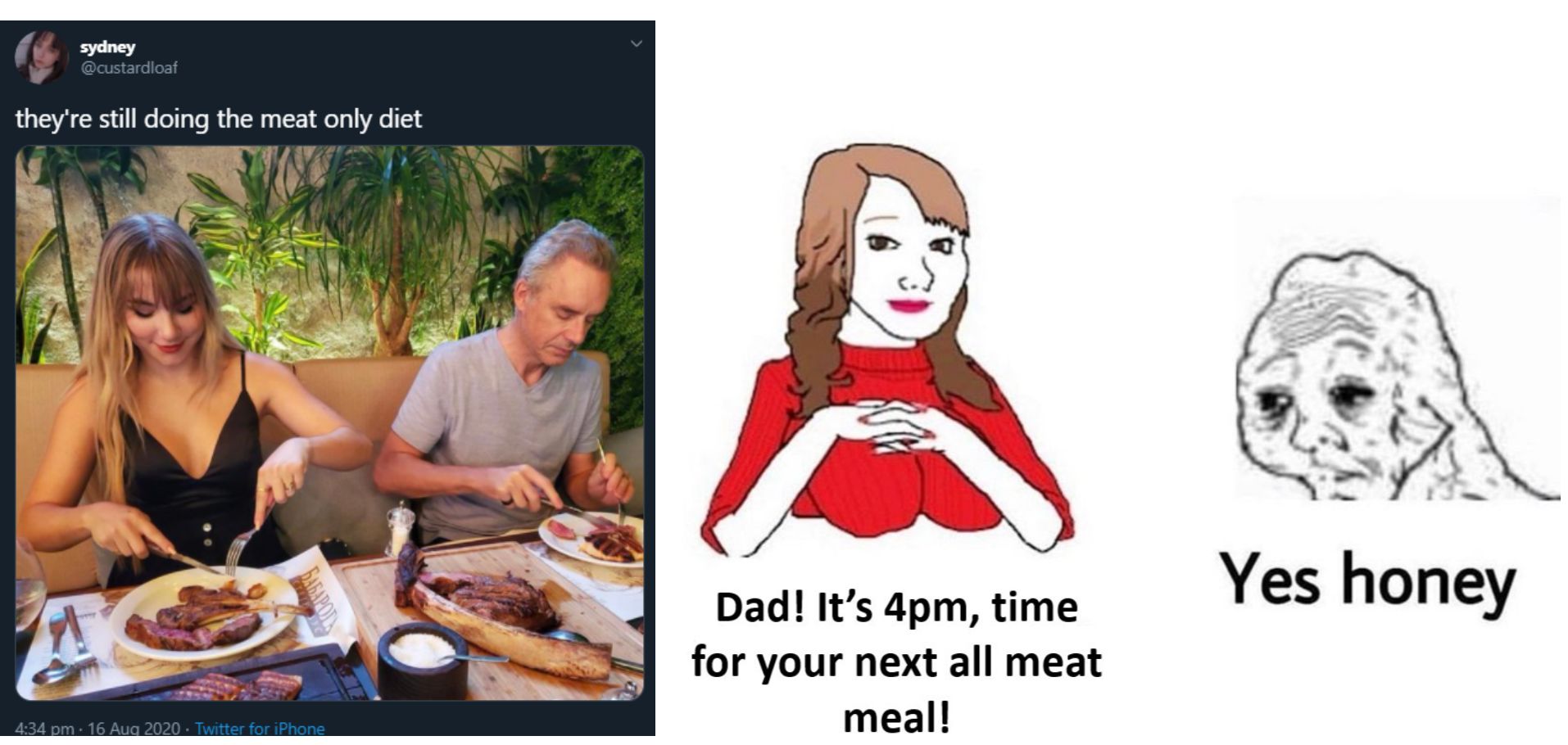 Discover more like Enoughpetersonspam: Our boy is eating his meat again (unverified) and Related ...