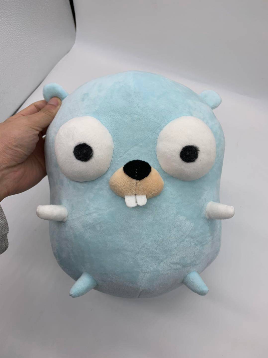 Our first version of a Greg the Go Gopher plushie! (Don't worry, we're changing it, I'm looking ...