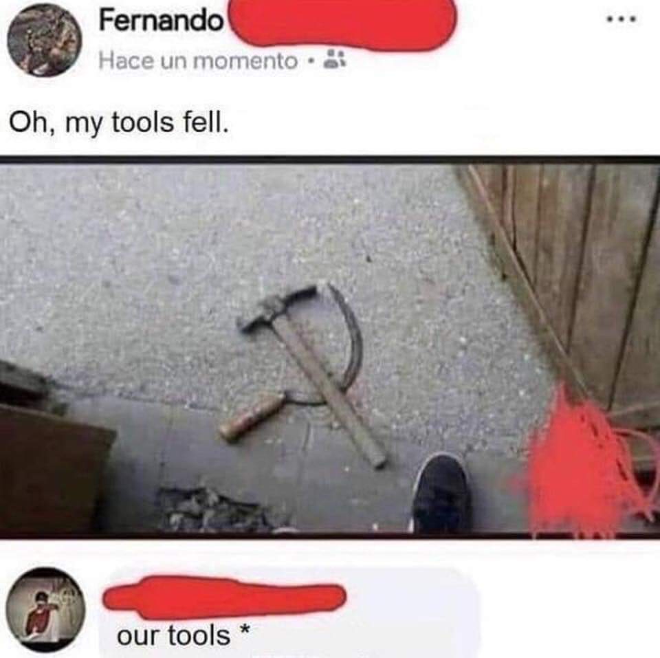 OUR tools... | Scrolller