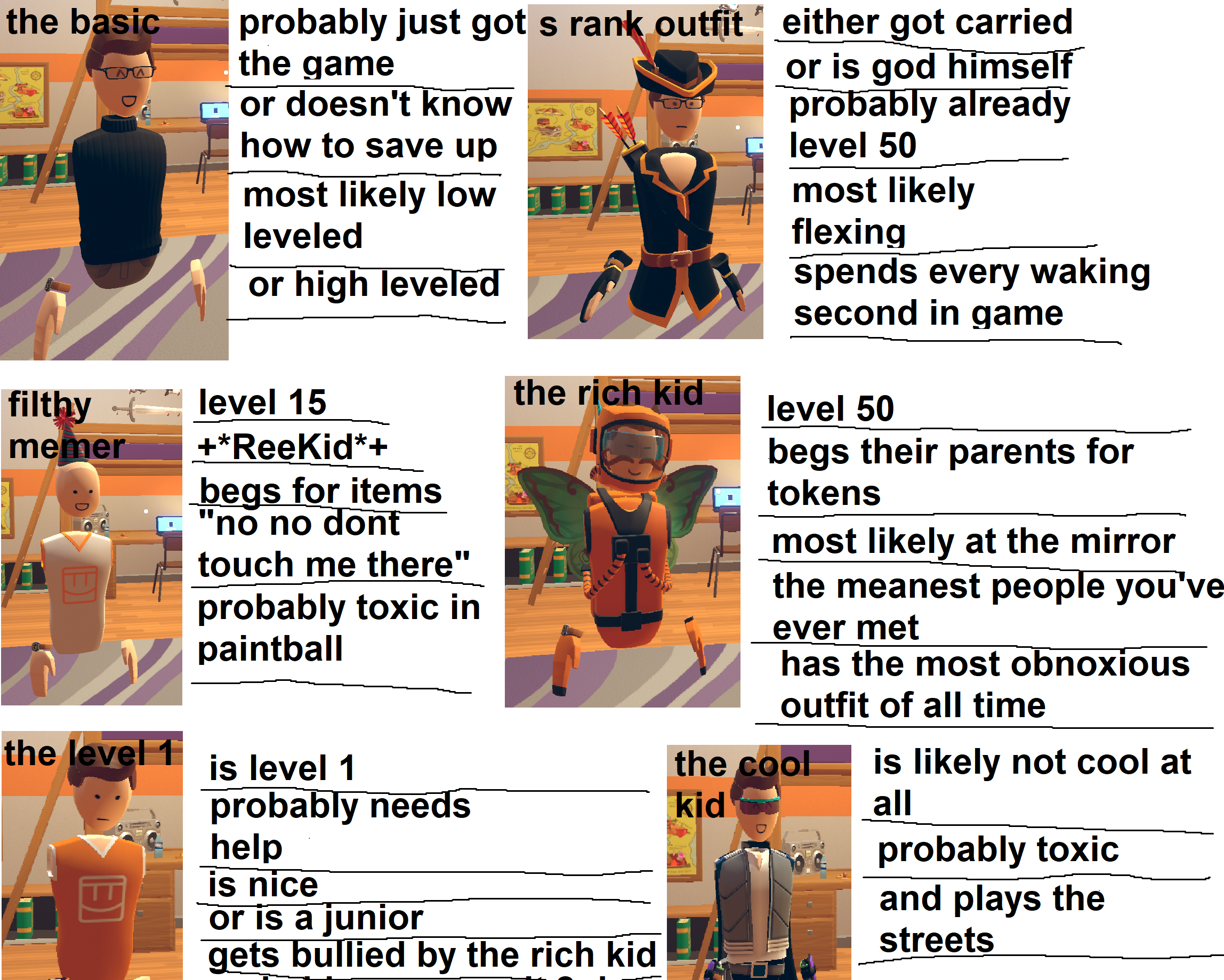 outfit stereotypes! | Scrolller