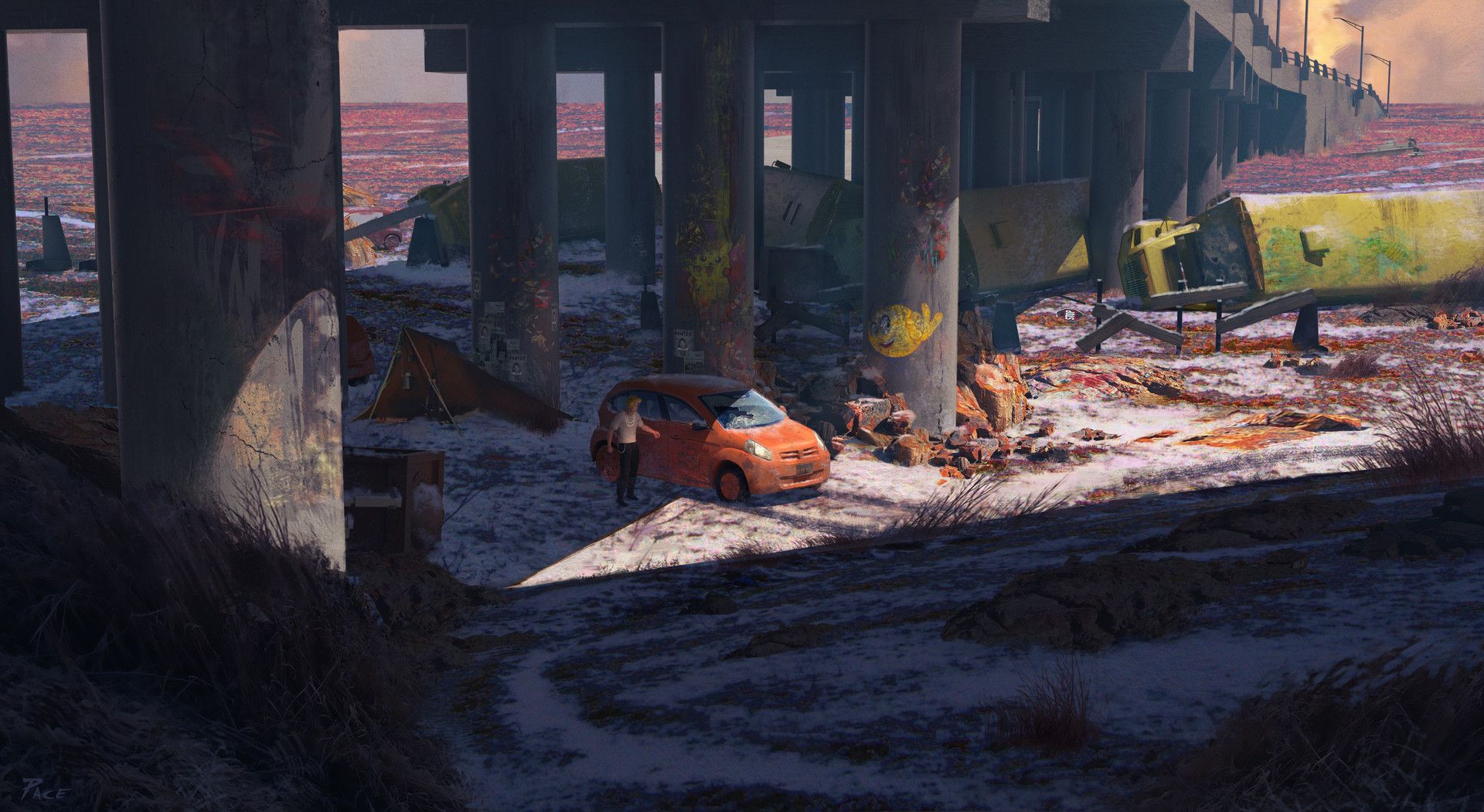 Overpass Hideout by Pace Porter-Zasada [1920 x 1051] | Scrolller