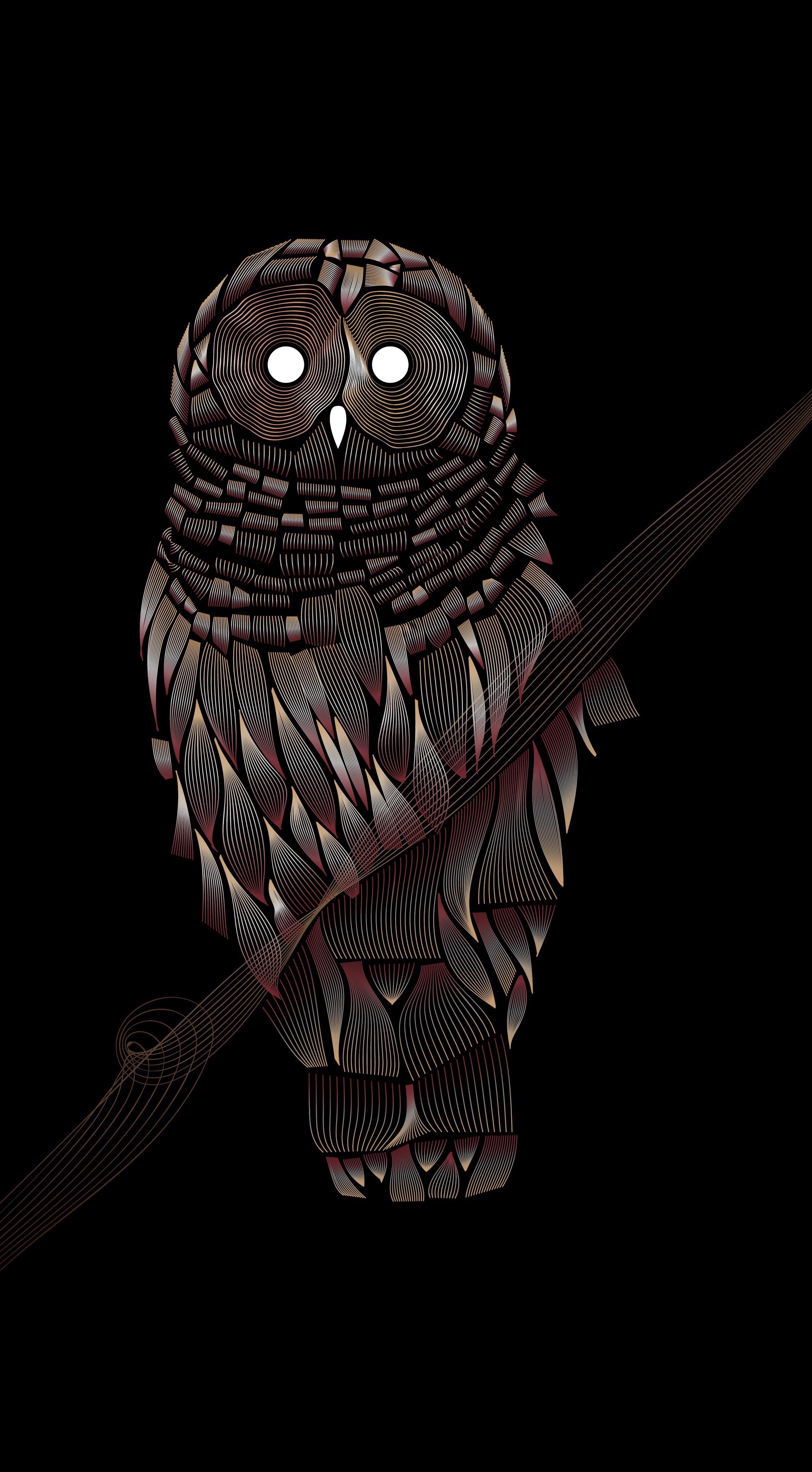 Owl that I made in Adobe Illustrator | Scrolller