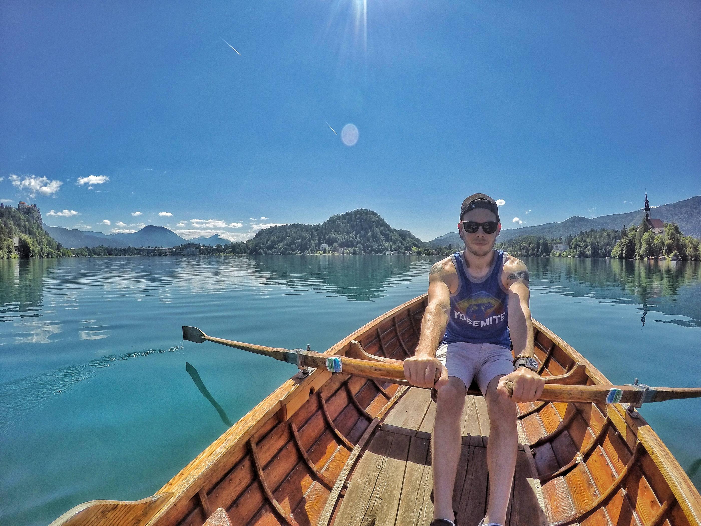 Paddling out on Lake Bled, Slovenia | Scrolller