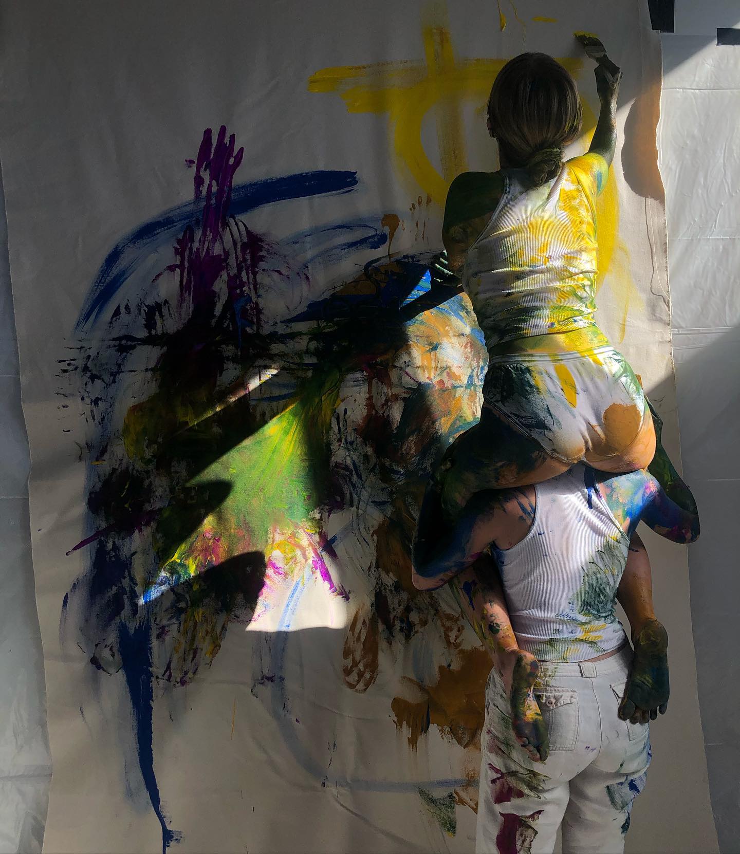 Paint Splatter On The Backside | Scrolller