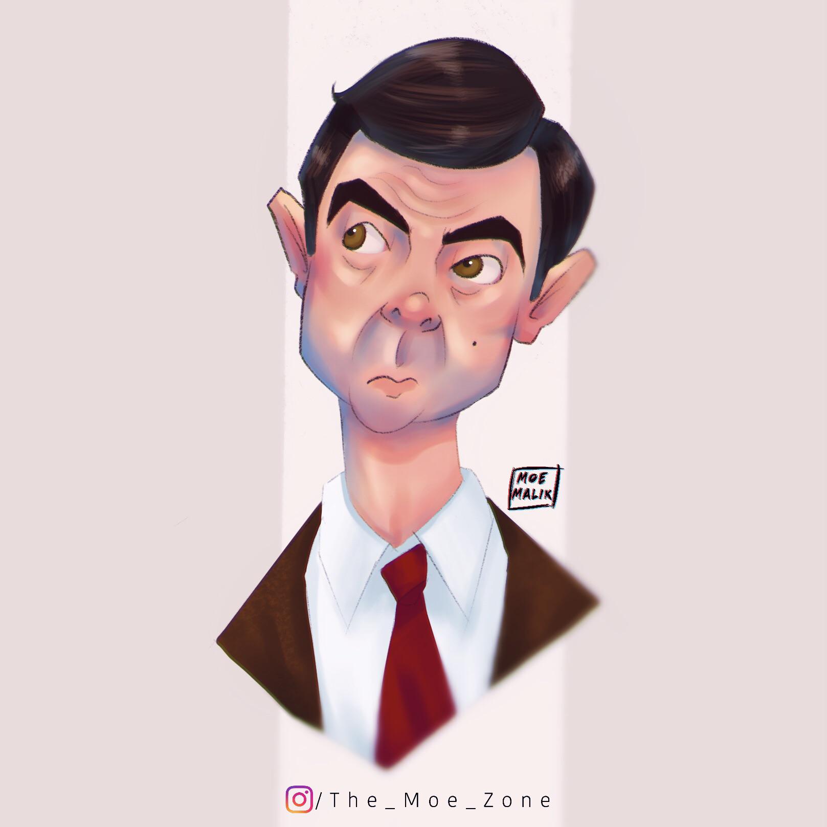 Painted Mr.Bean! | Scrolller