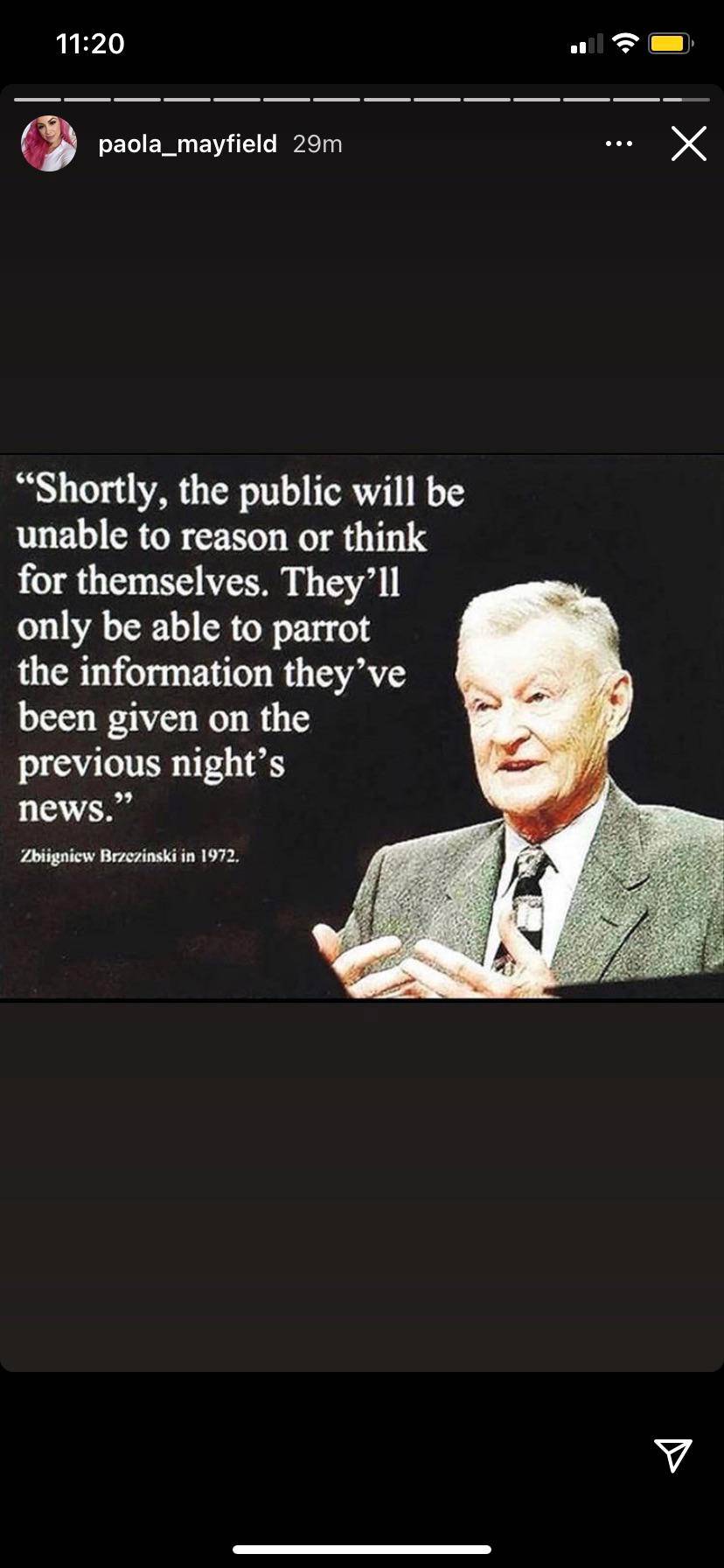 Paola, the queen of irony and critical thinking | Scrolller