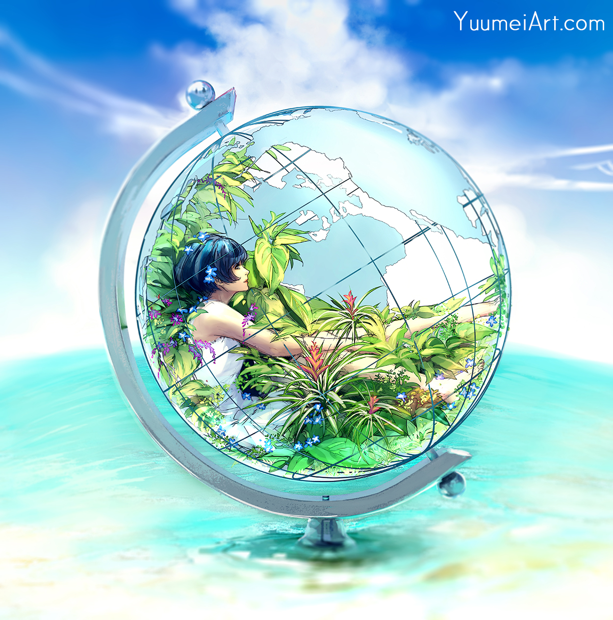 Paradise Within by yuumei/Wenqing Yan | Scrolller
