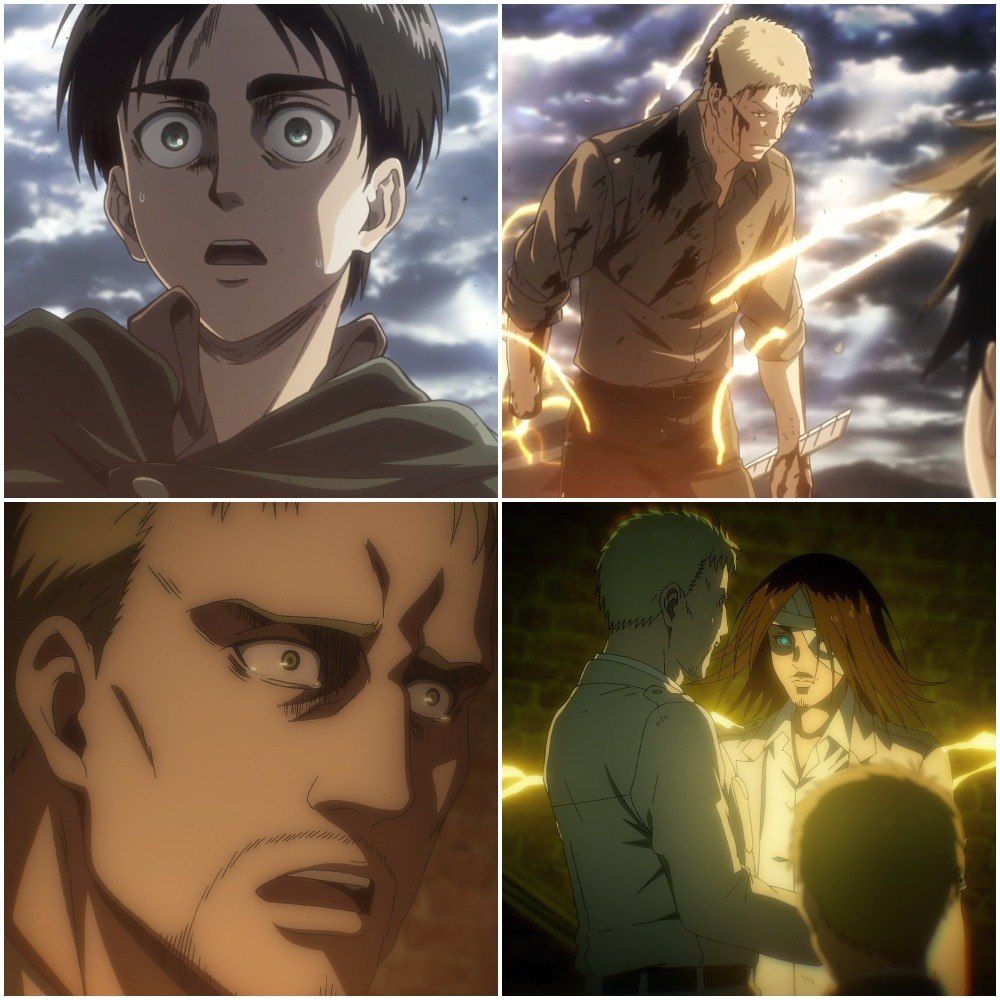 Parallels. "I'm the same as you, Reiner." | Scrolller