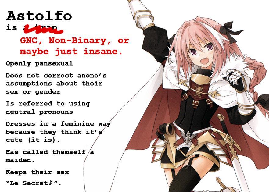 Pass it on: Astolfo Edition | Scrolller