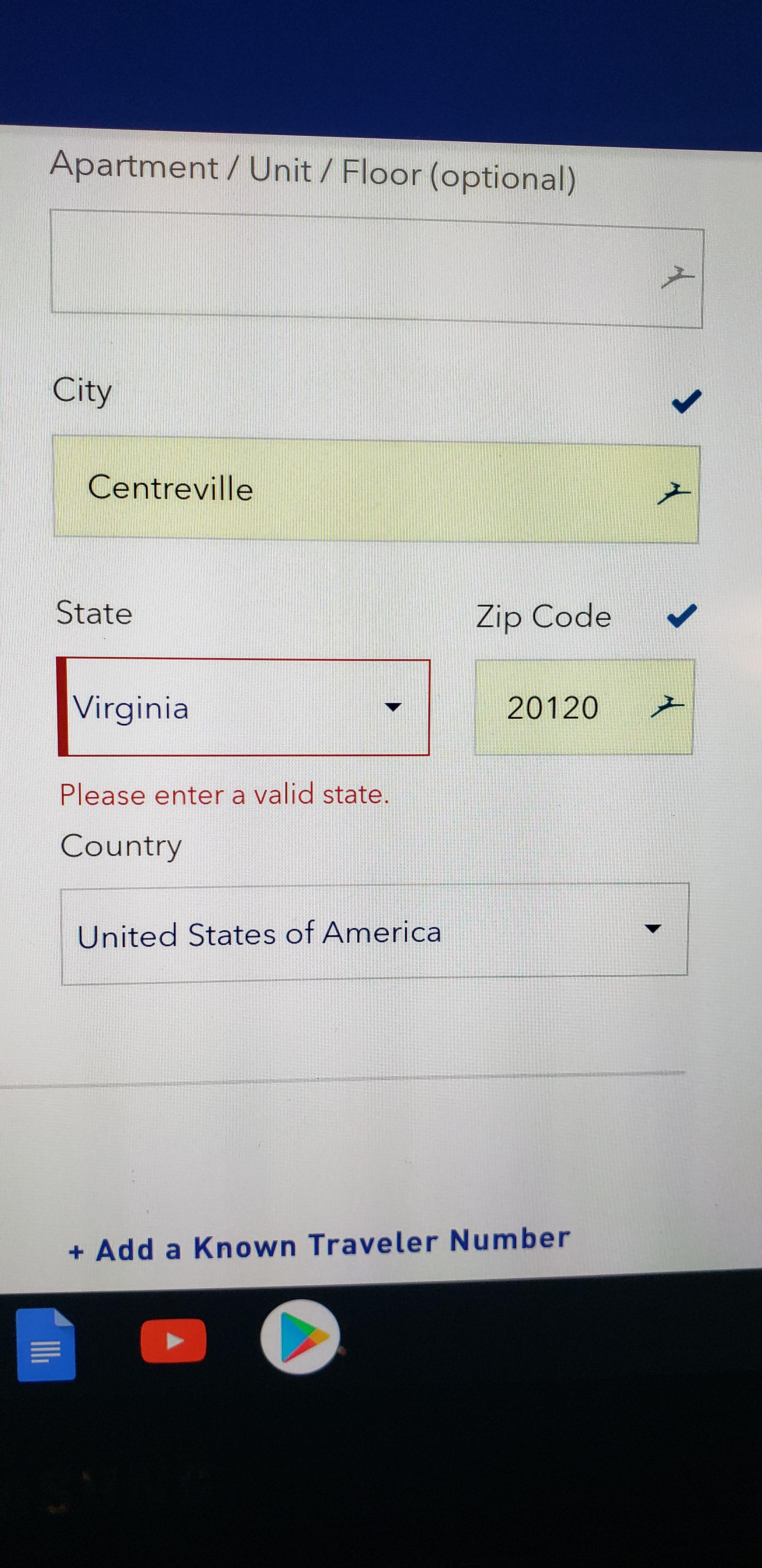 Passive-aggressive Jetblue web form | Scrolller