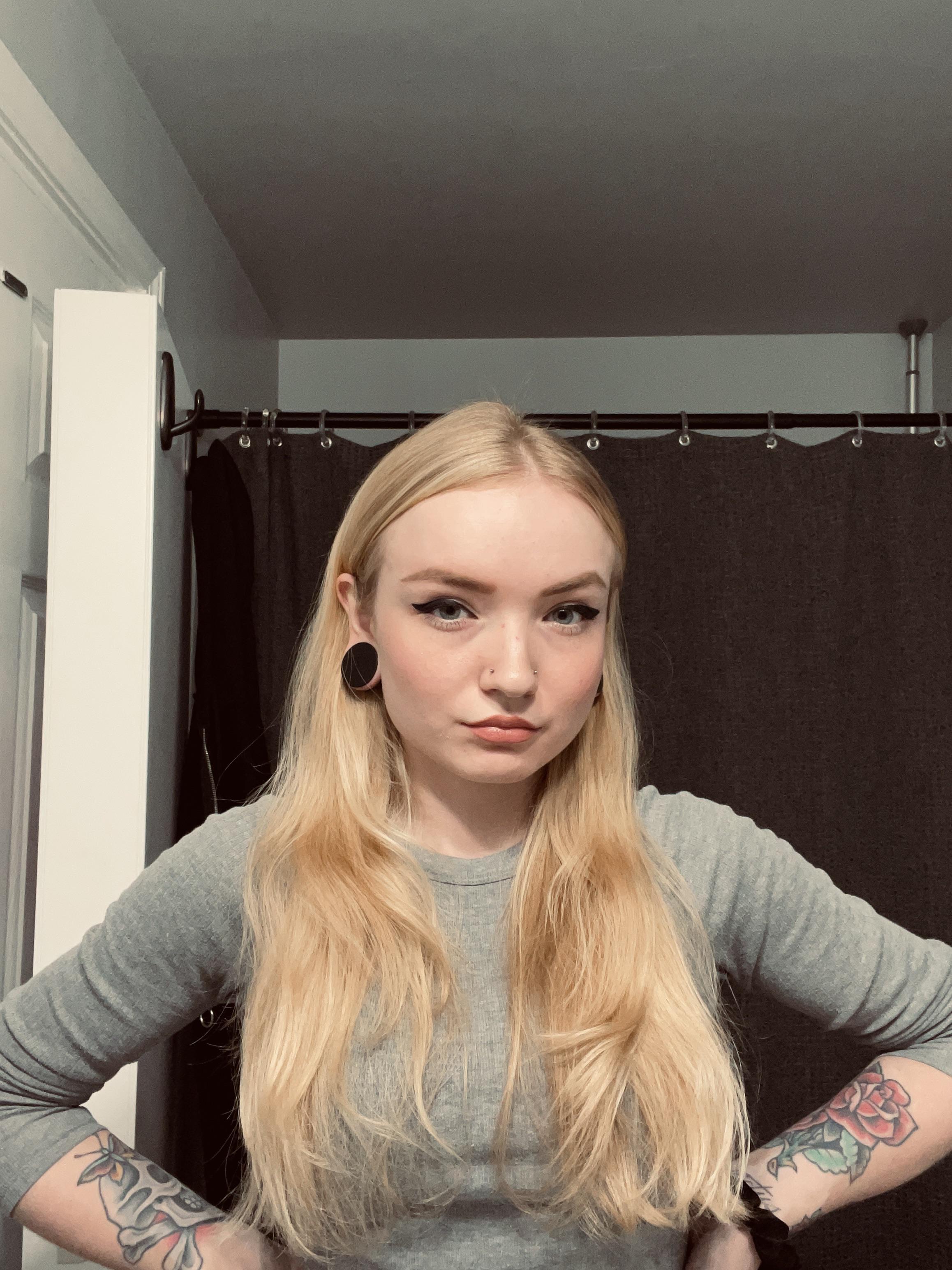 Patiently awaiting the day I will be able to wear all of my beautiful double flared plugs ...