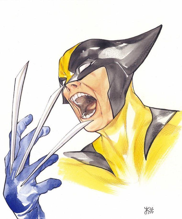 Peach Momoko variant art for Wolverine #14 (2021) | Scrolller