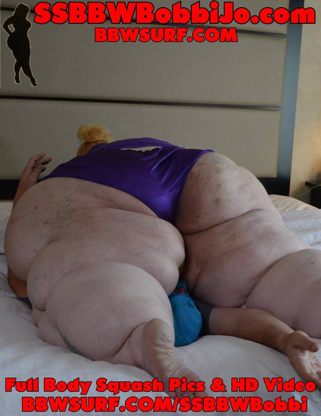 Pear Shaped SSBBW Bobbi Jo Full Body Squash & Bounce | Scrolller