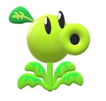 PEASHOOTER ART 3d | Scrolller
