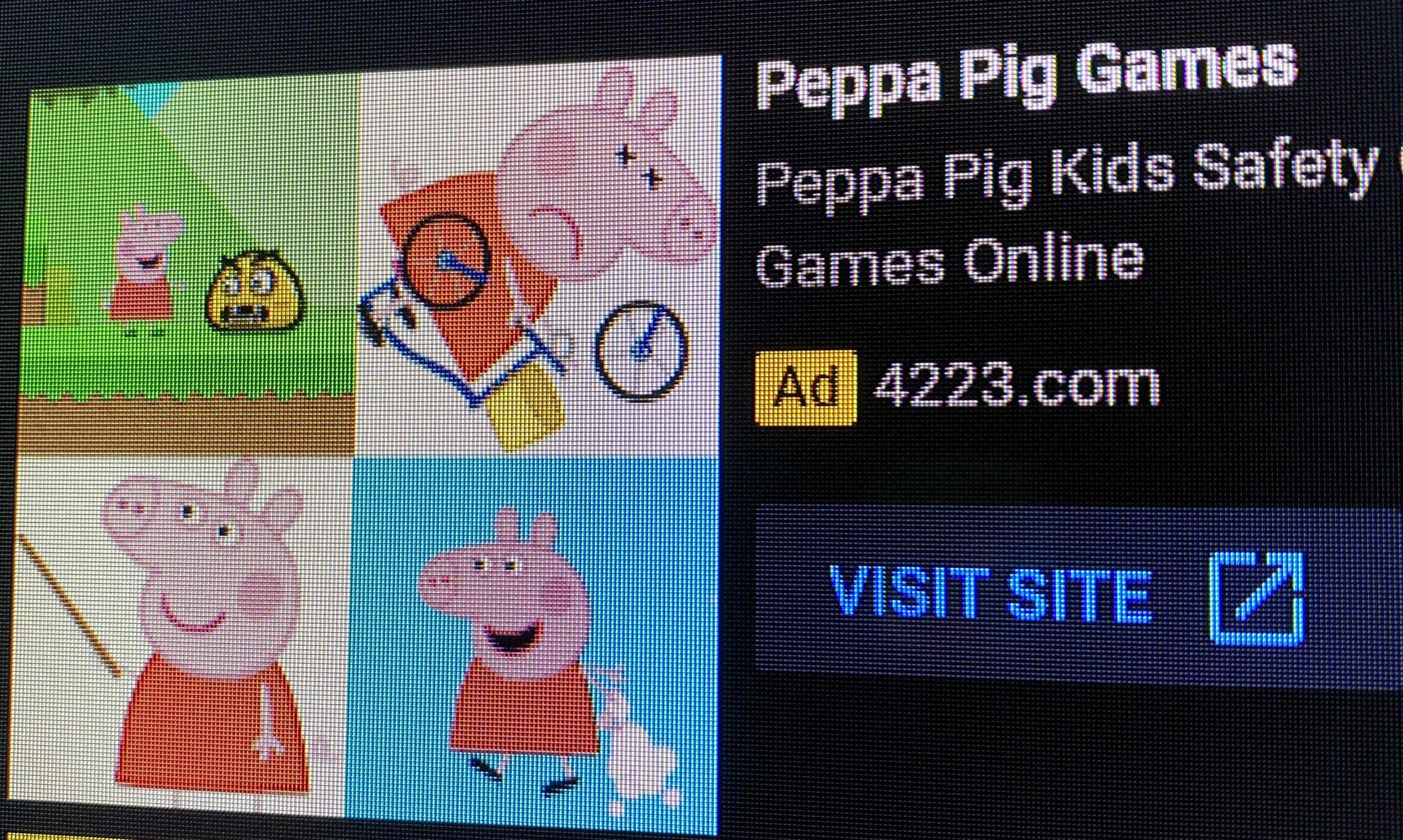Peppa Pig Kids Safety Games Online | Scrolller