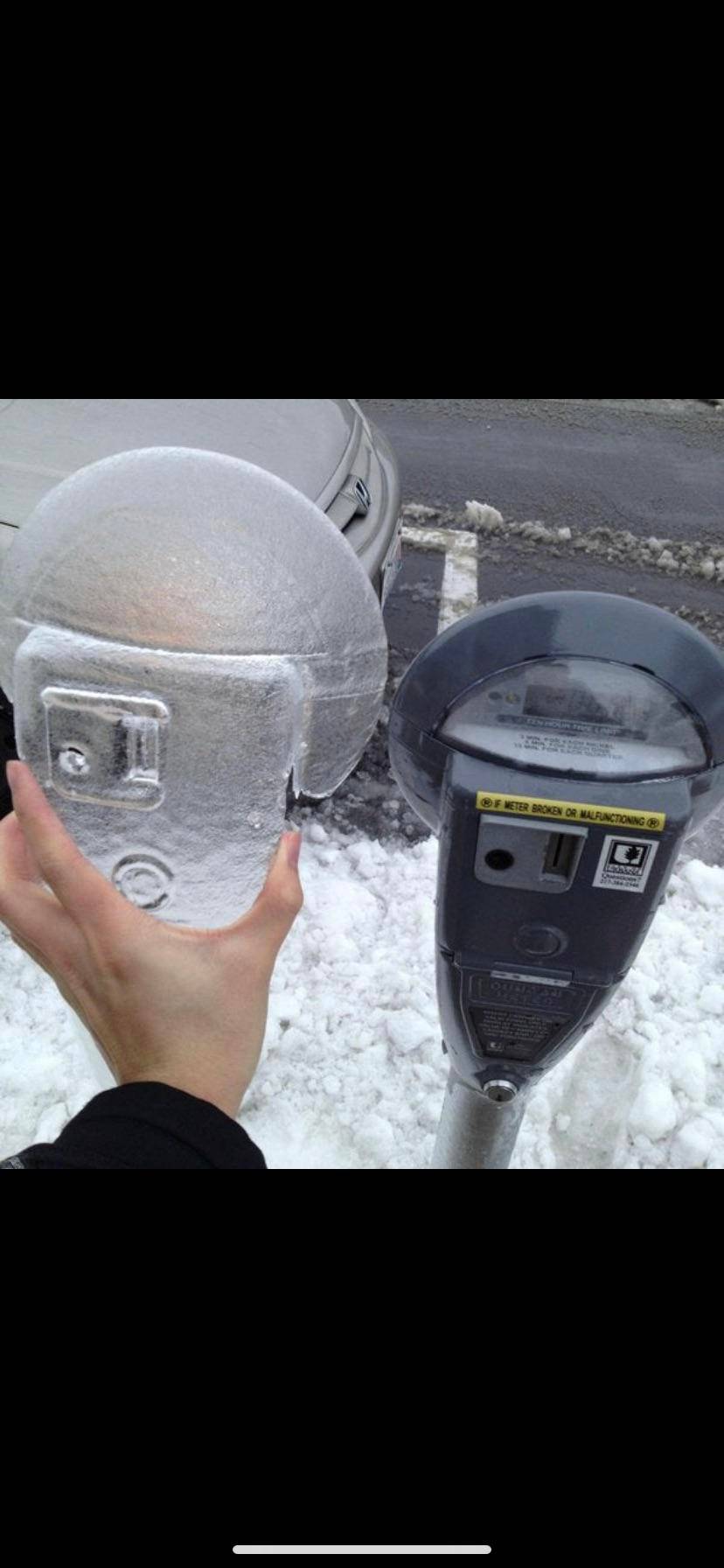 Perfect parking meter Ice mold. | Scrolller