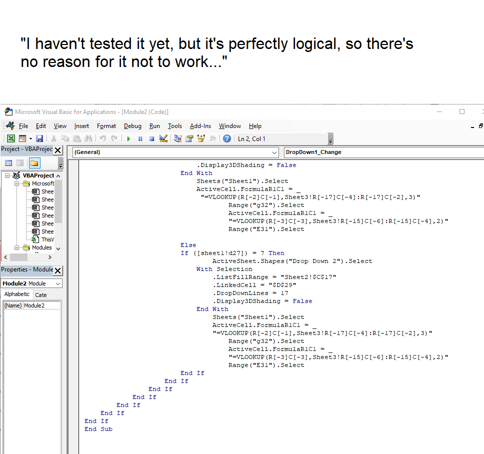 Perfectly logical code | Scrolller