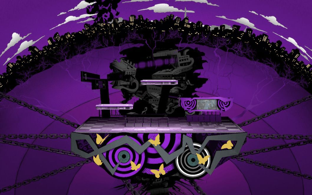 Persona 1 themed SSBU Mementos stage. | Scrolller