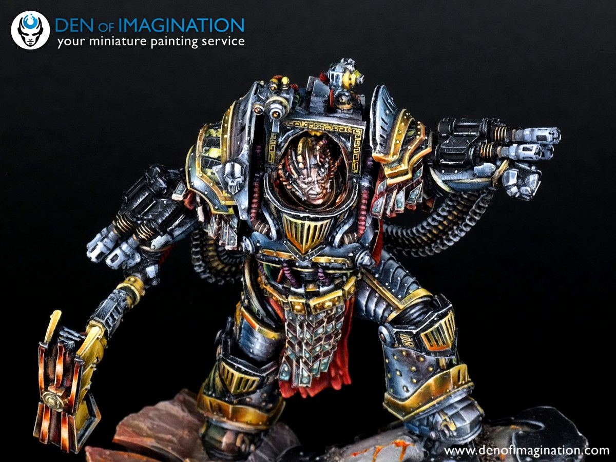 Perturabo, Primarch of the Iron Warriors | Scrolller