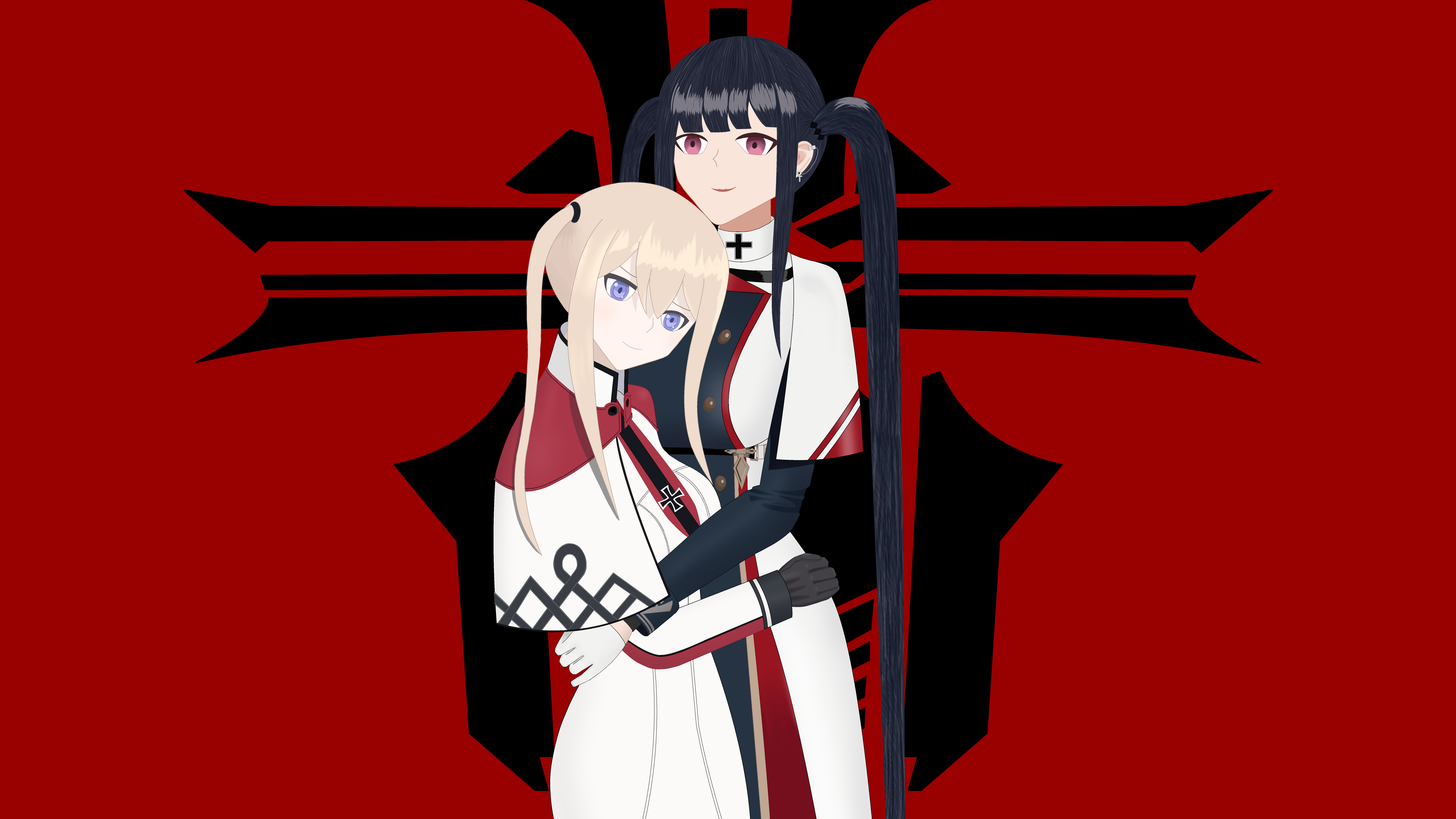 Peter Strasser and her (half) sister (featuring KanColle!Graf Zeppelin) | Scrolller