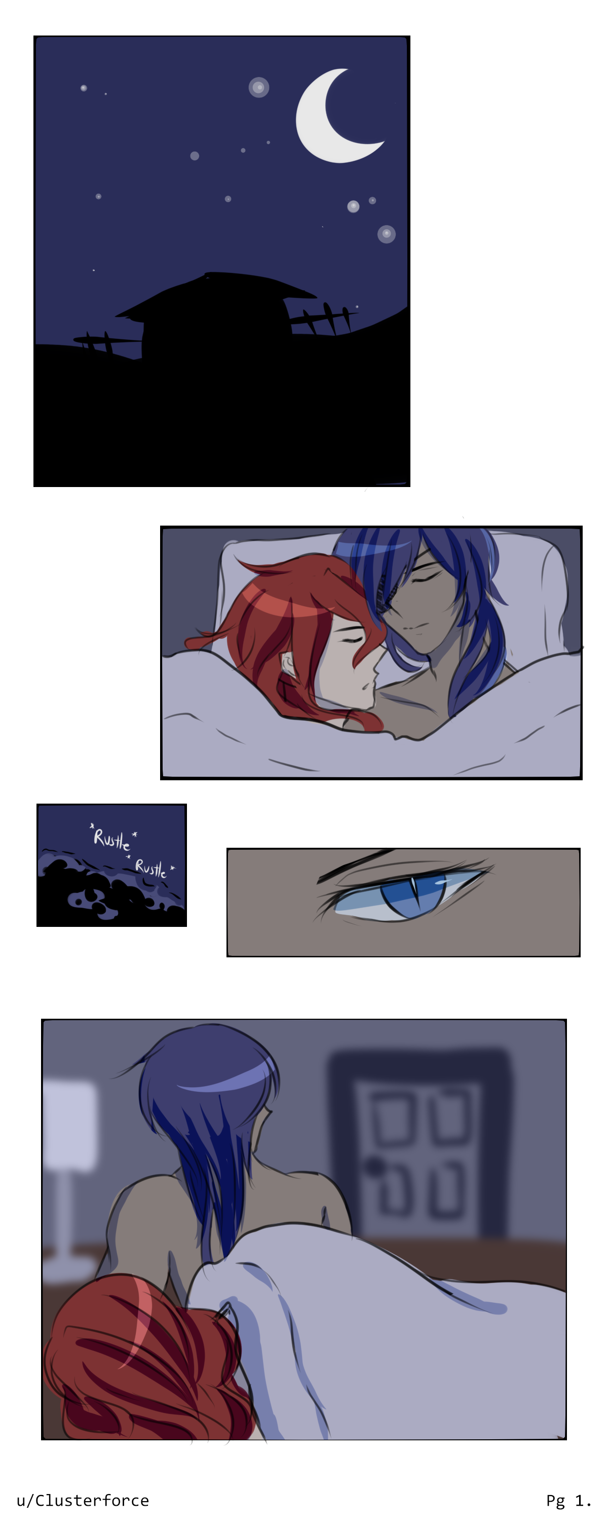 [Pg 1/?] Diluc x Kaeya x ??? Giving my shot at a genshin comic | Scrolller