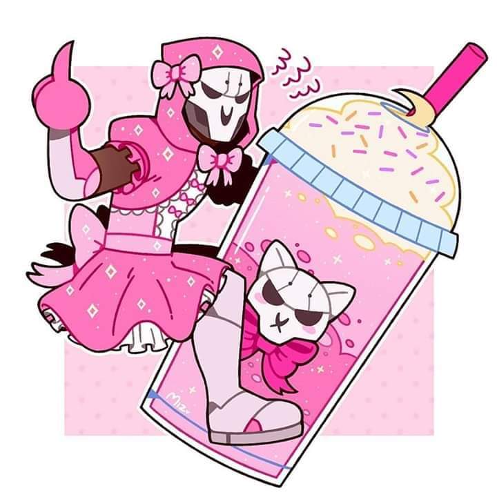 Pink as a strawberry milkshake. ♡ | Scrolller