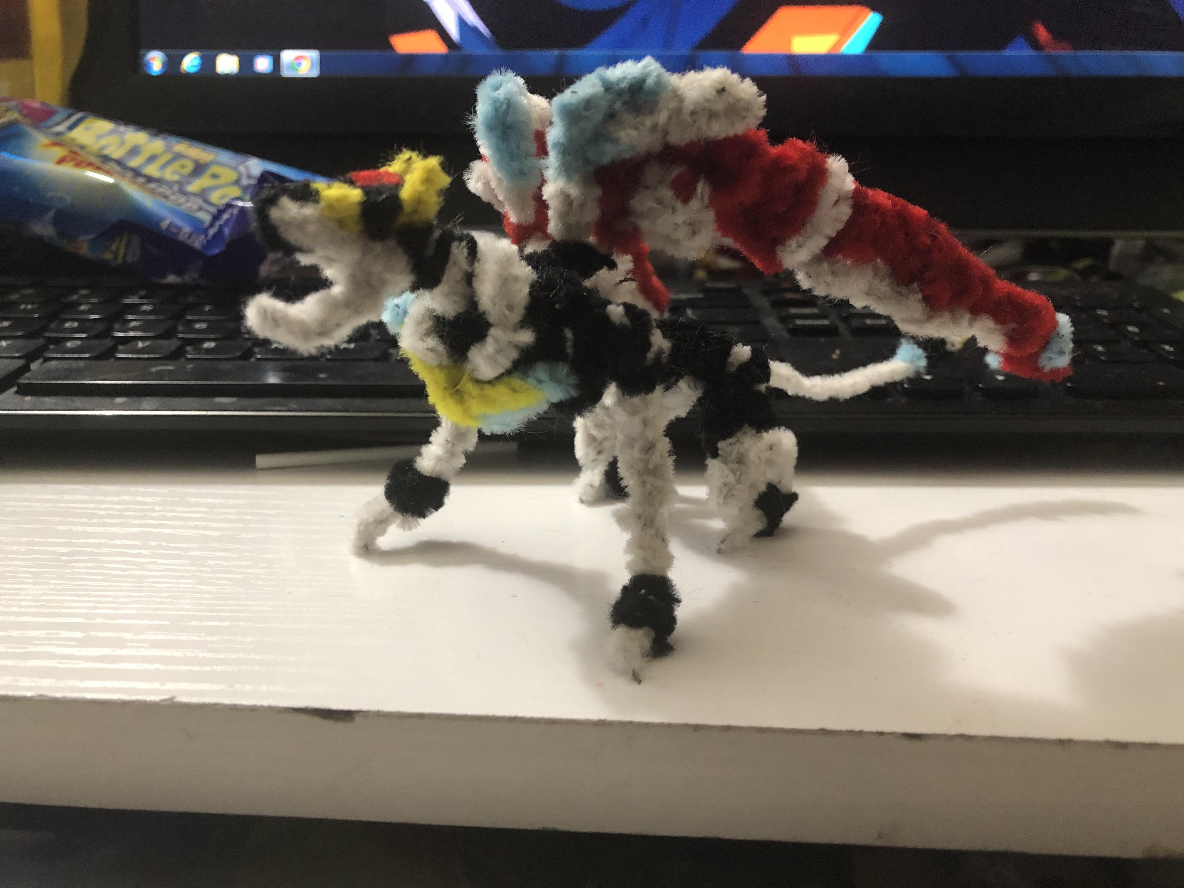 Pipe cleaner Voltron Lion 1/5 | Scrolller