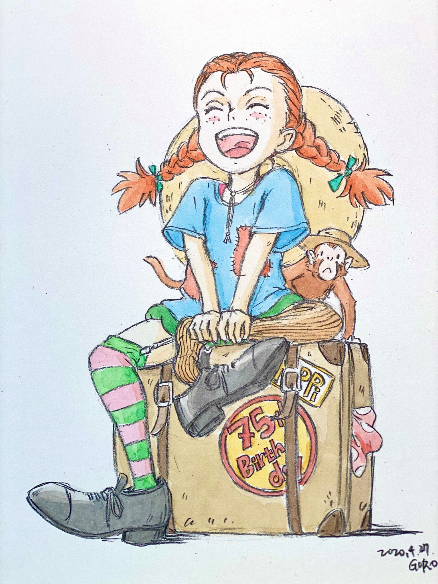 Pippi Longstocking by Goro Miyazaki | Scrolller