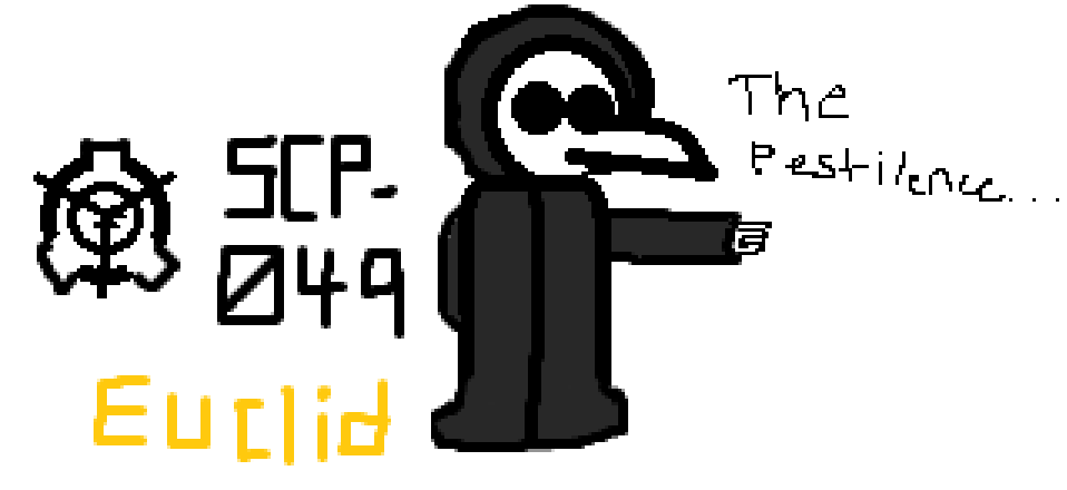 pixel art i made of SCP-049 | Scrolller