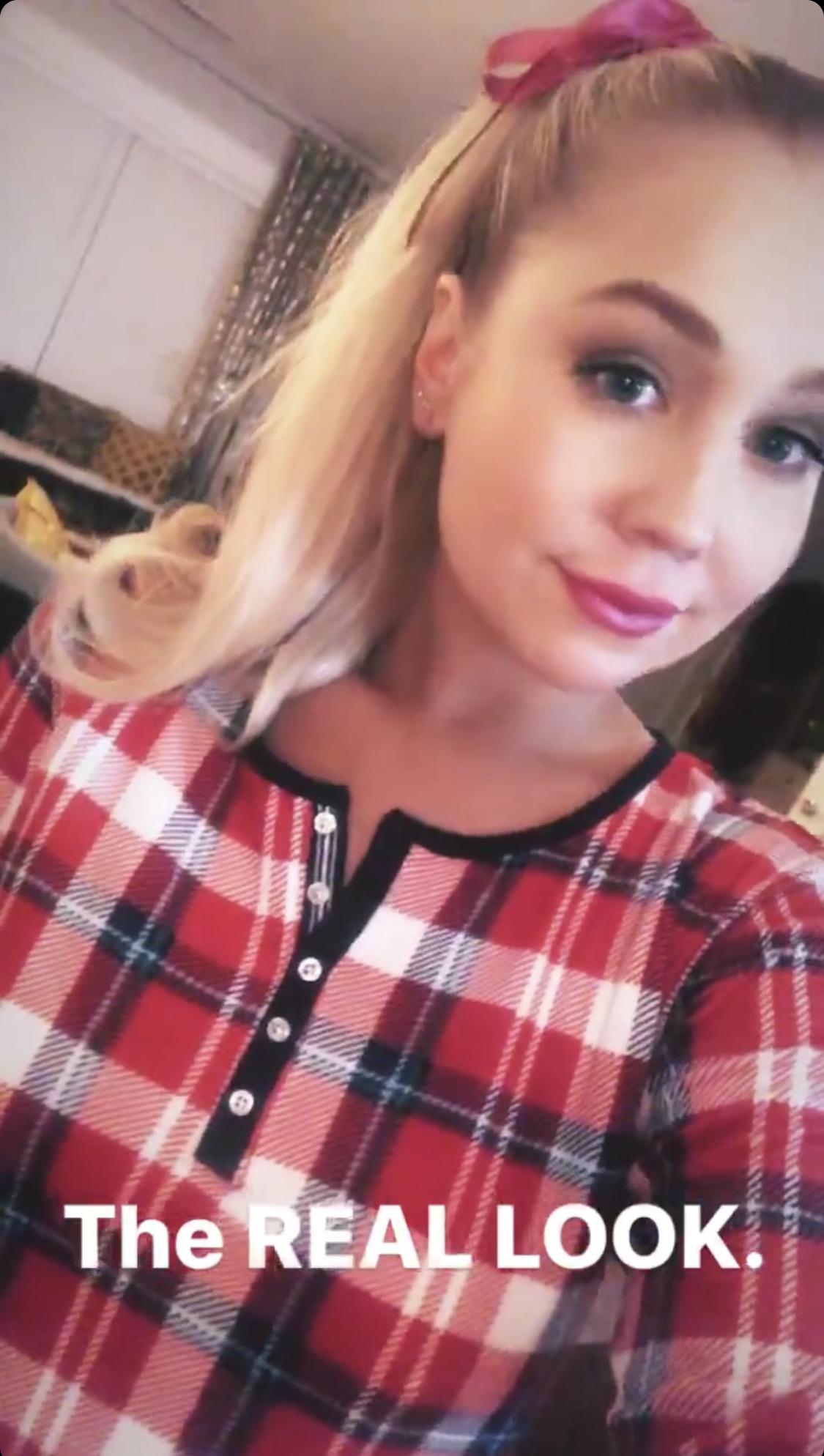 Plaid PJs and a Ponytail | Scrolller