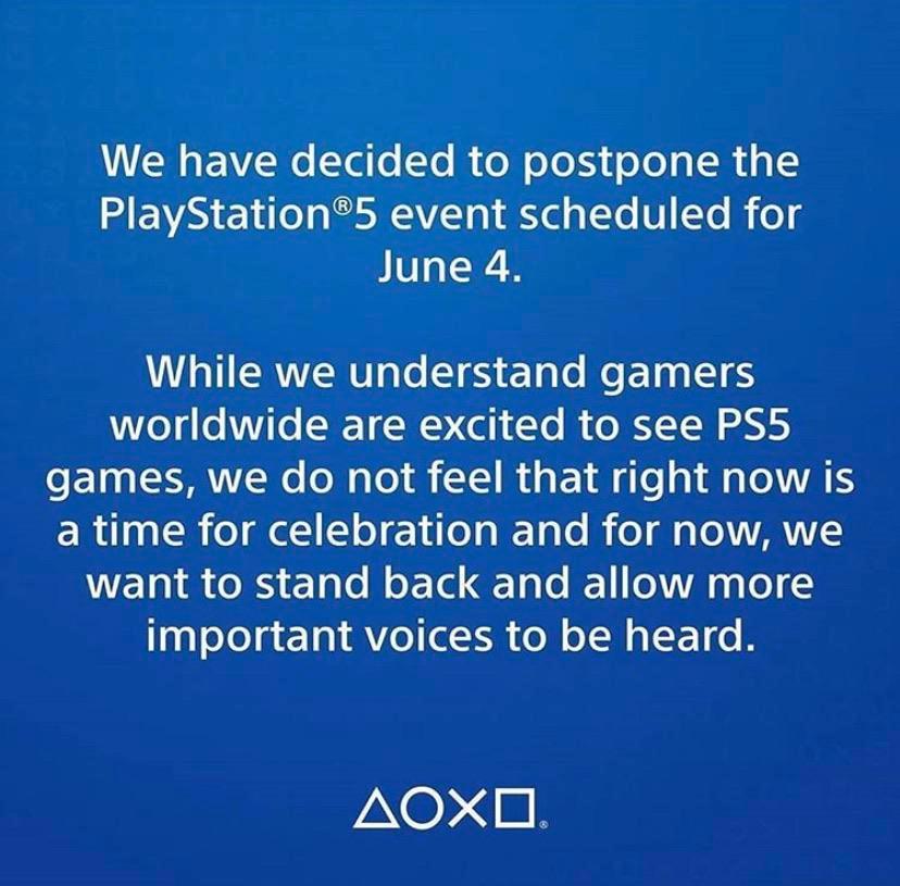 PlayStation 5 event postponed | Scrolller