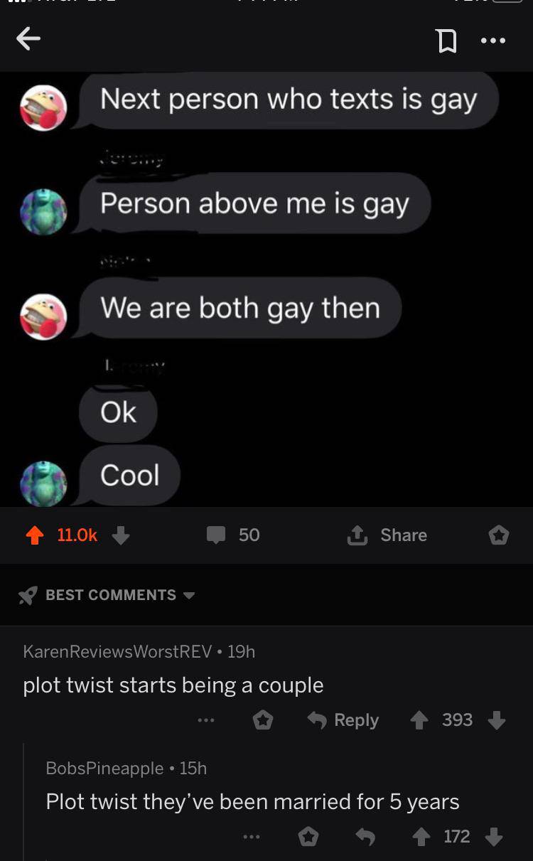 Plot twist | Scrolller