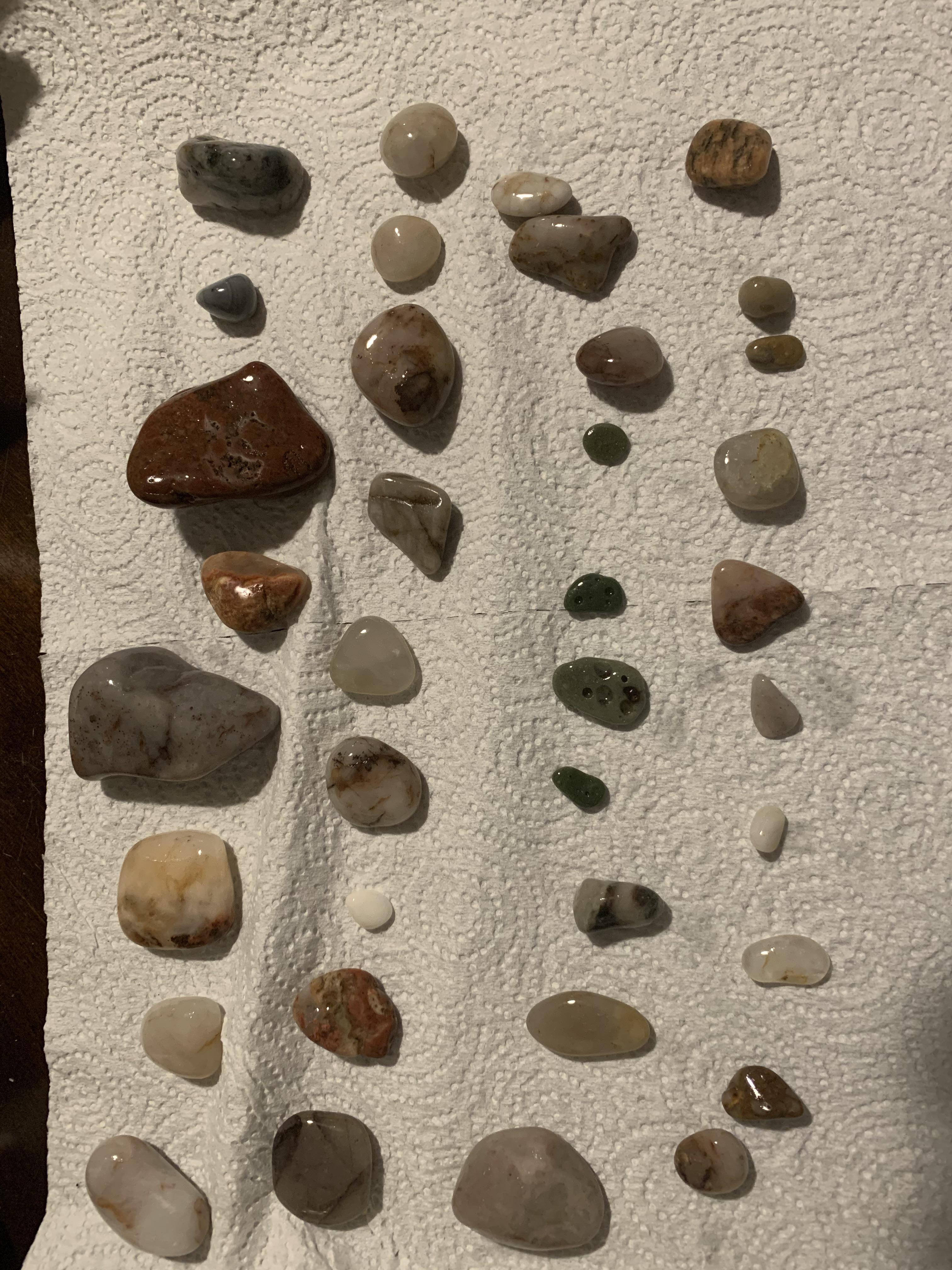 Polished rocks from Lake Superior. | Scrolller