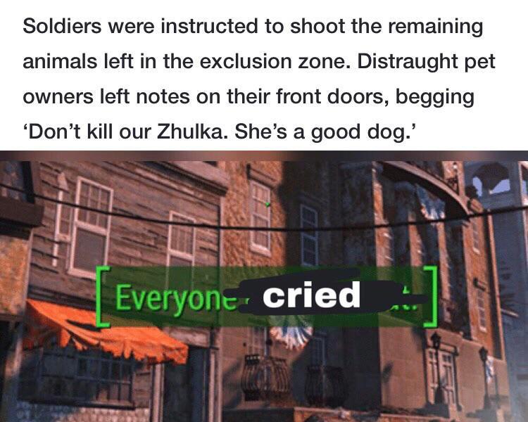 Poor Zhulka. Hope she survived. | Scrolller