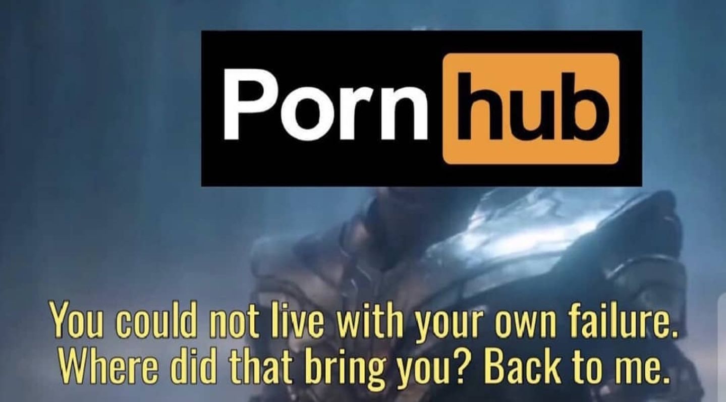 PornHub when you fail no nut november | Scrolller