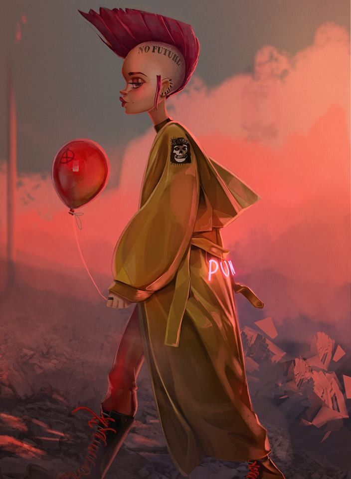 Post Apocalyptic Punk by Claudia Antonelli | Scrolller