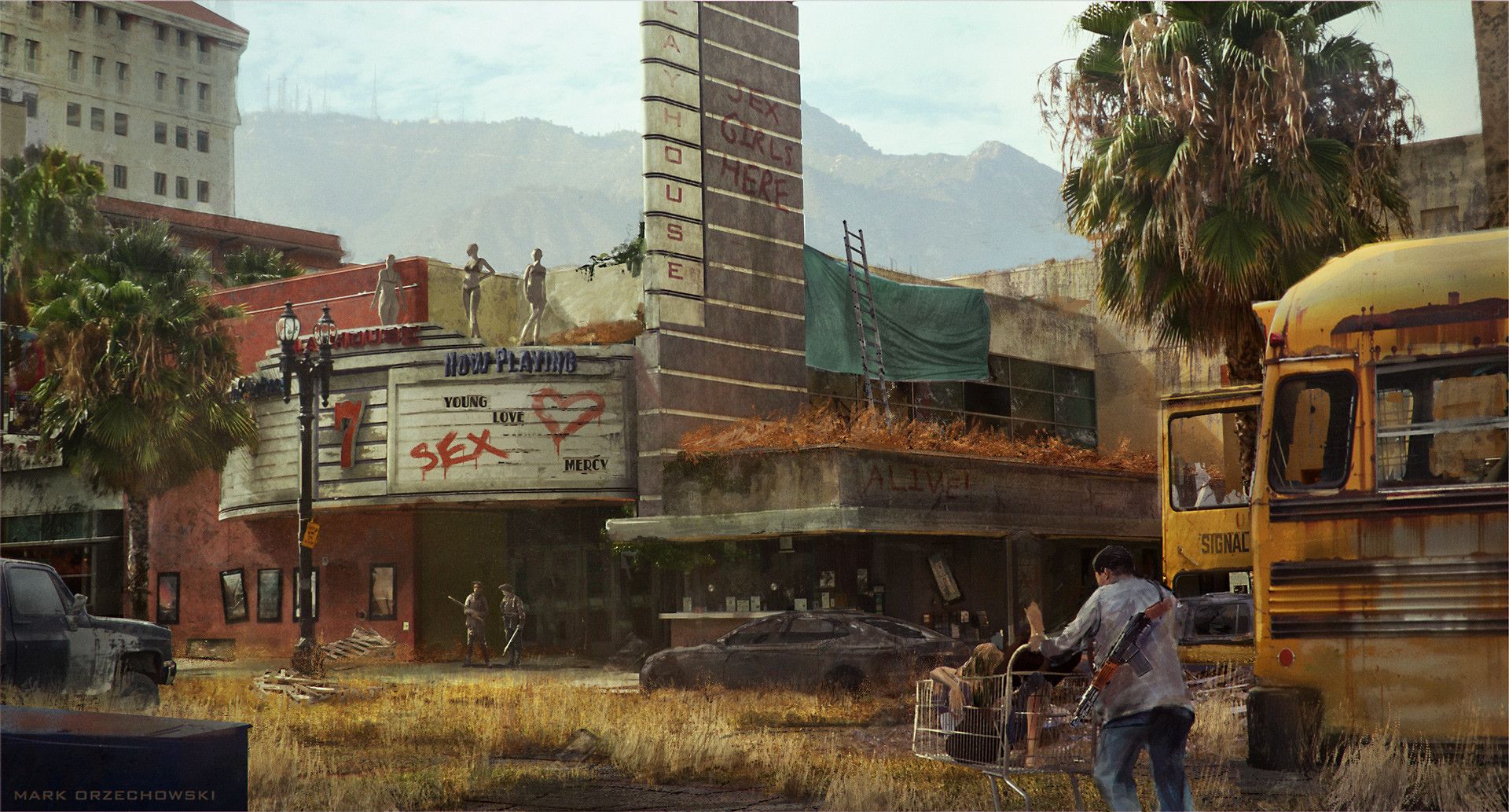 Post-Apocalyptic Sex Club by Mark Orzechowski | Scrolller