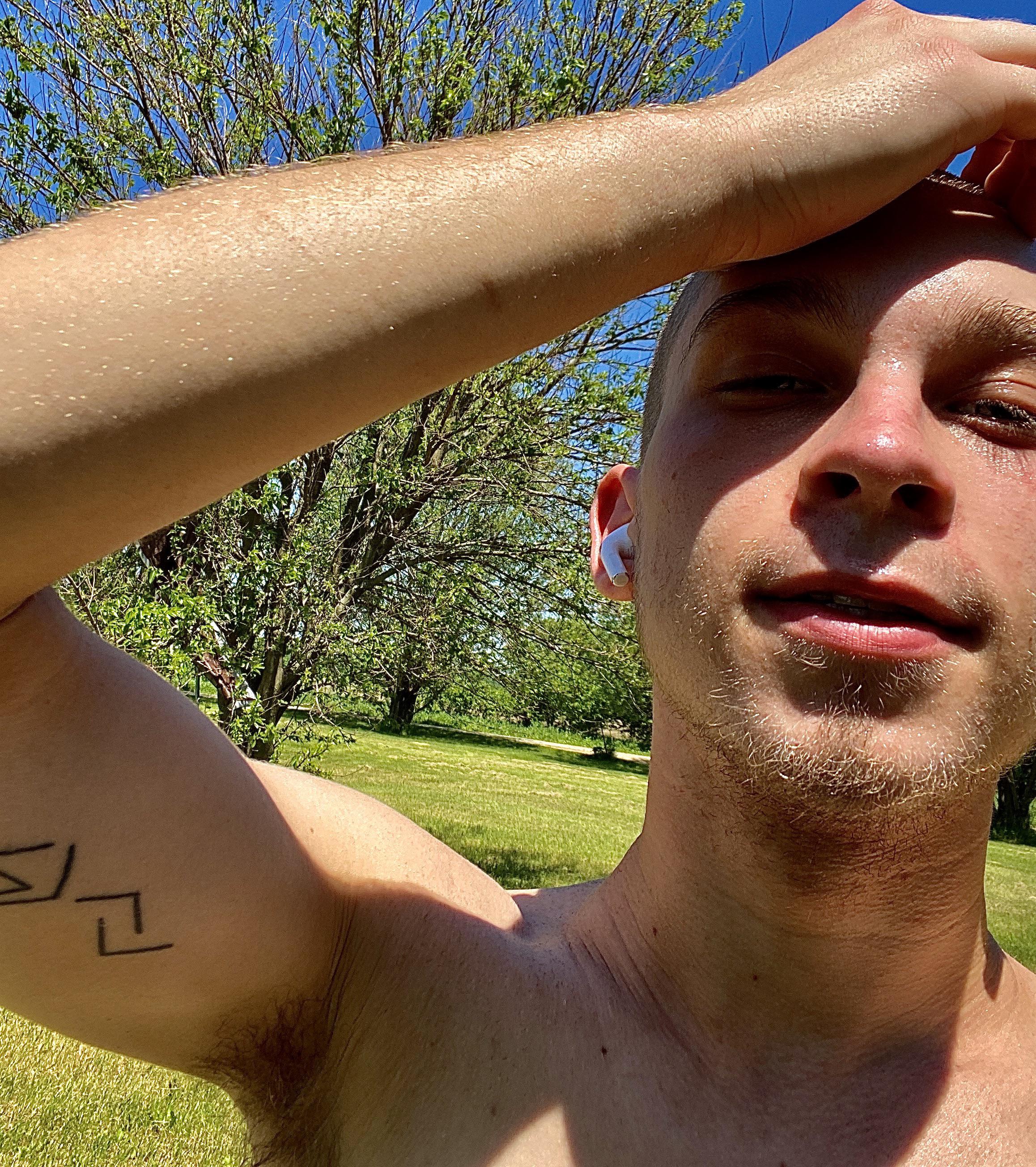 Post workout sweat 💧 | Scrolller