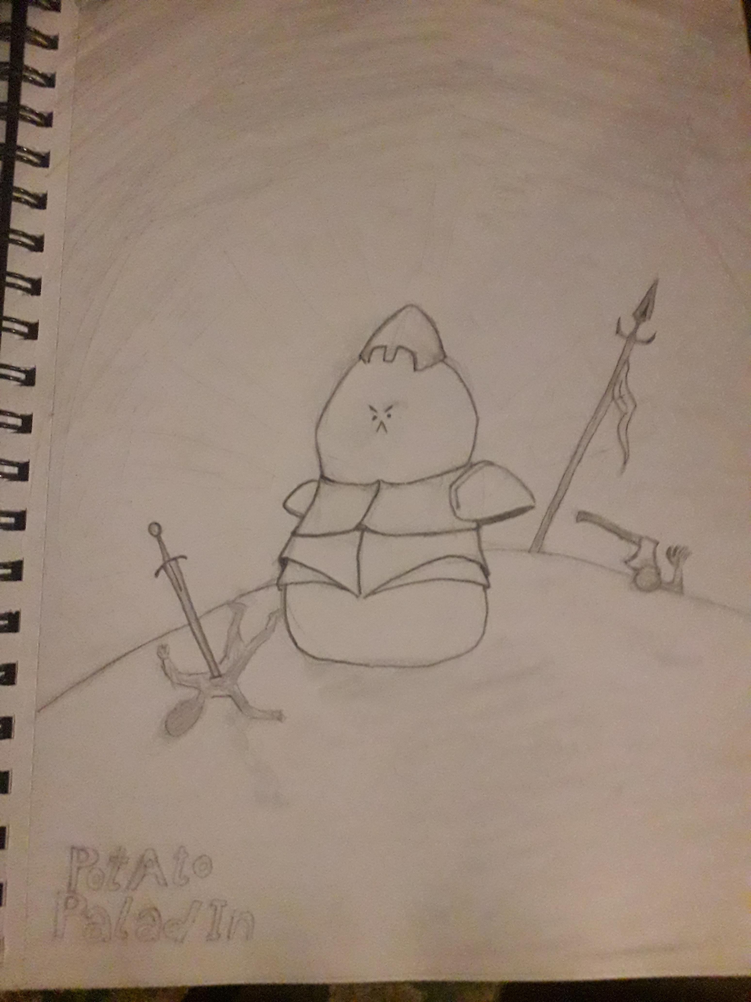 Potato Paladin (OC) | Scrolller