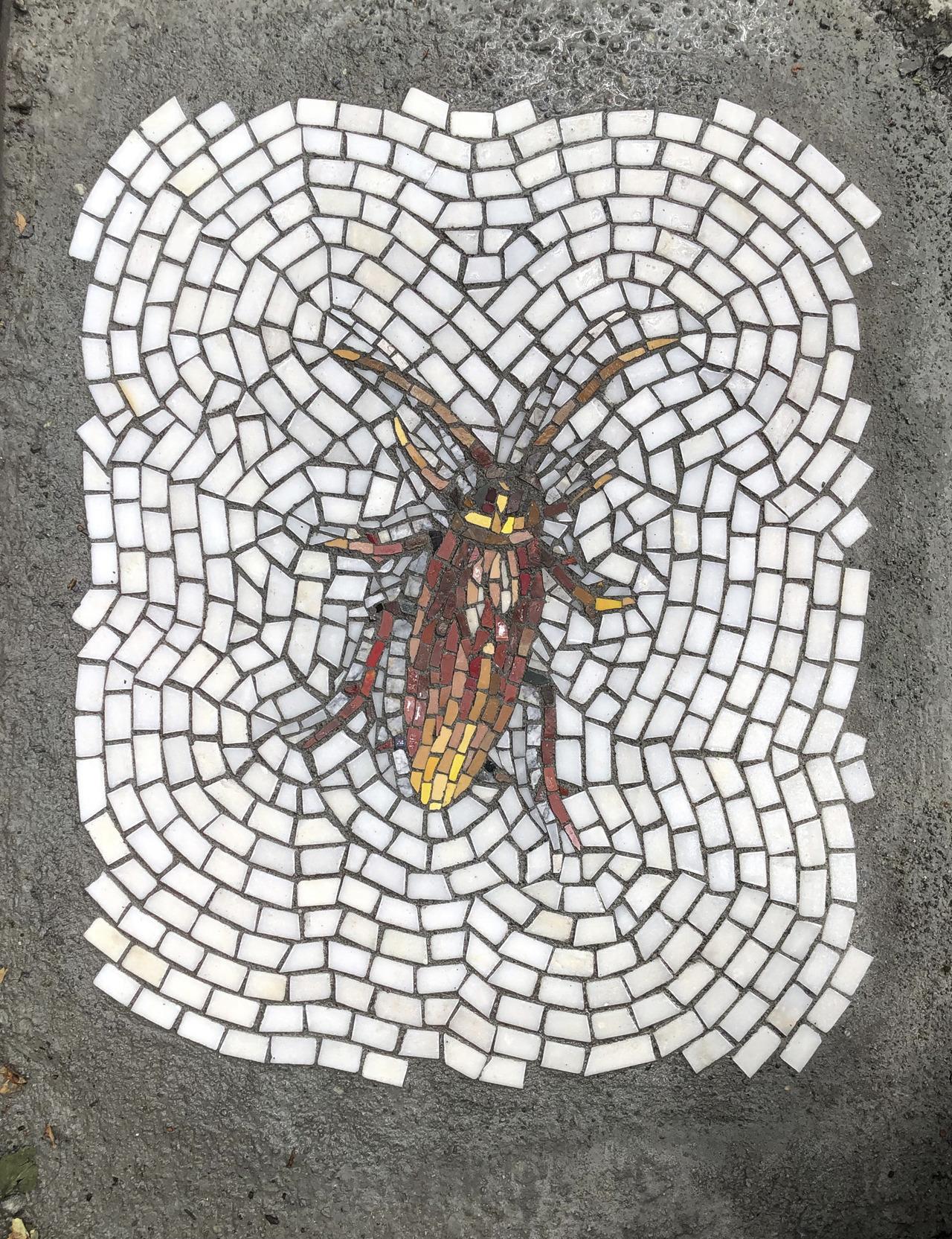 Pothole Mosaic Vermin, Jim Bachor [1280x1665] | Scrolller