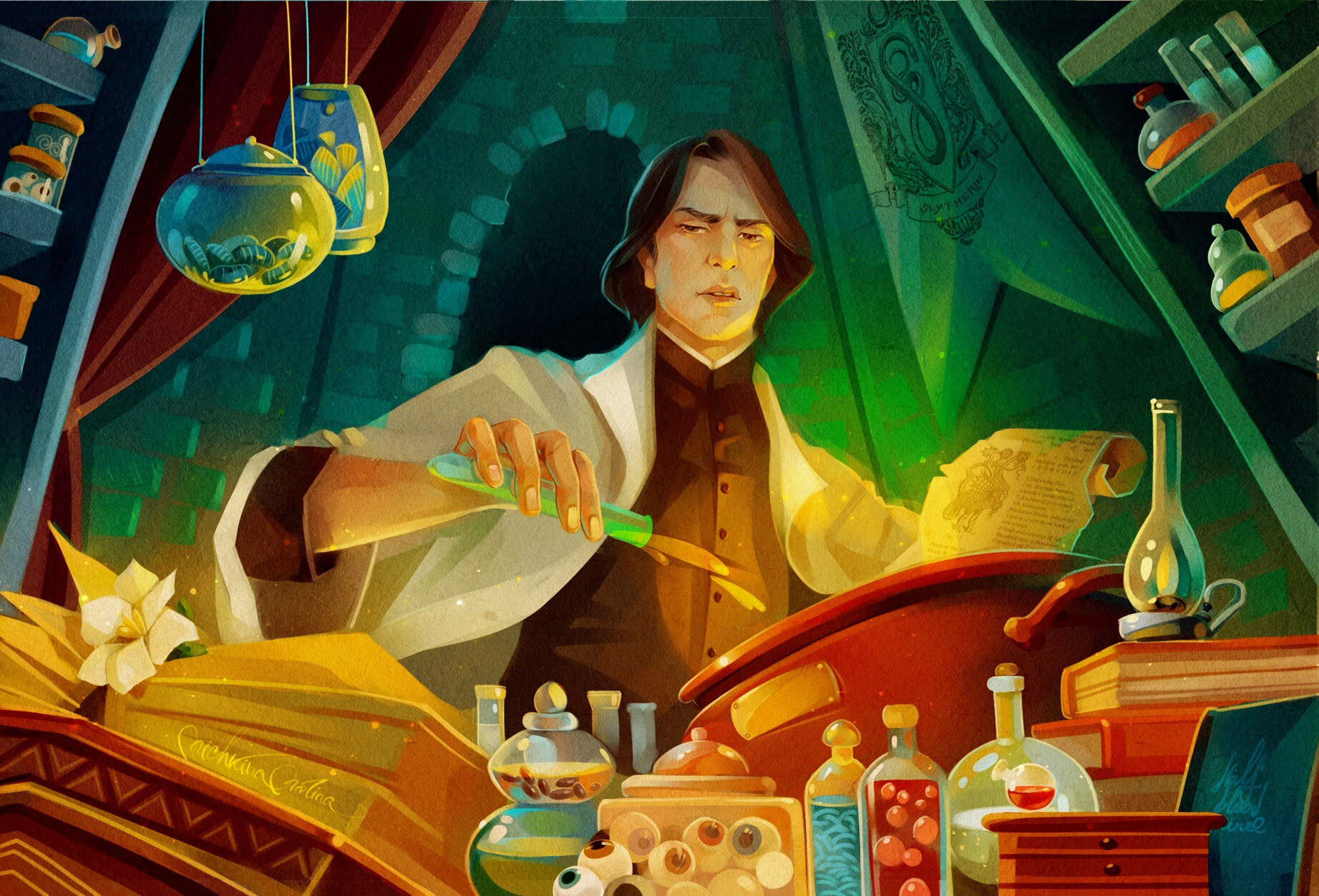 Potion Master by Marina Michkina | Scrolller