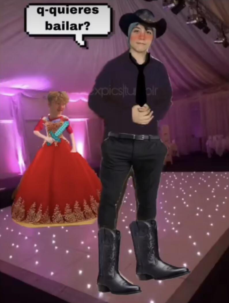 POV: you’re at Tommy’s quinceanera and Quackity asks you to dance 😳 | Scrolller